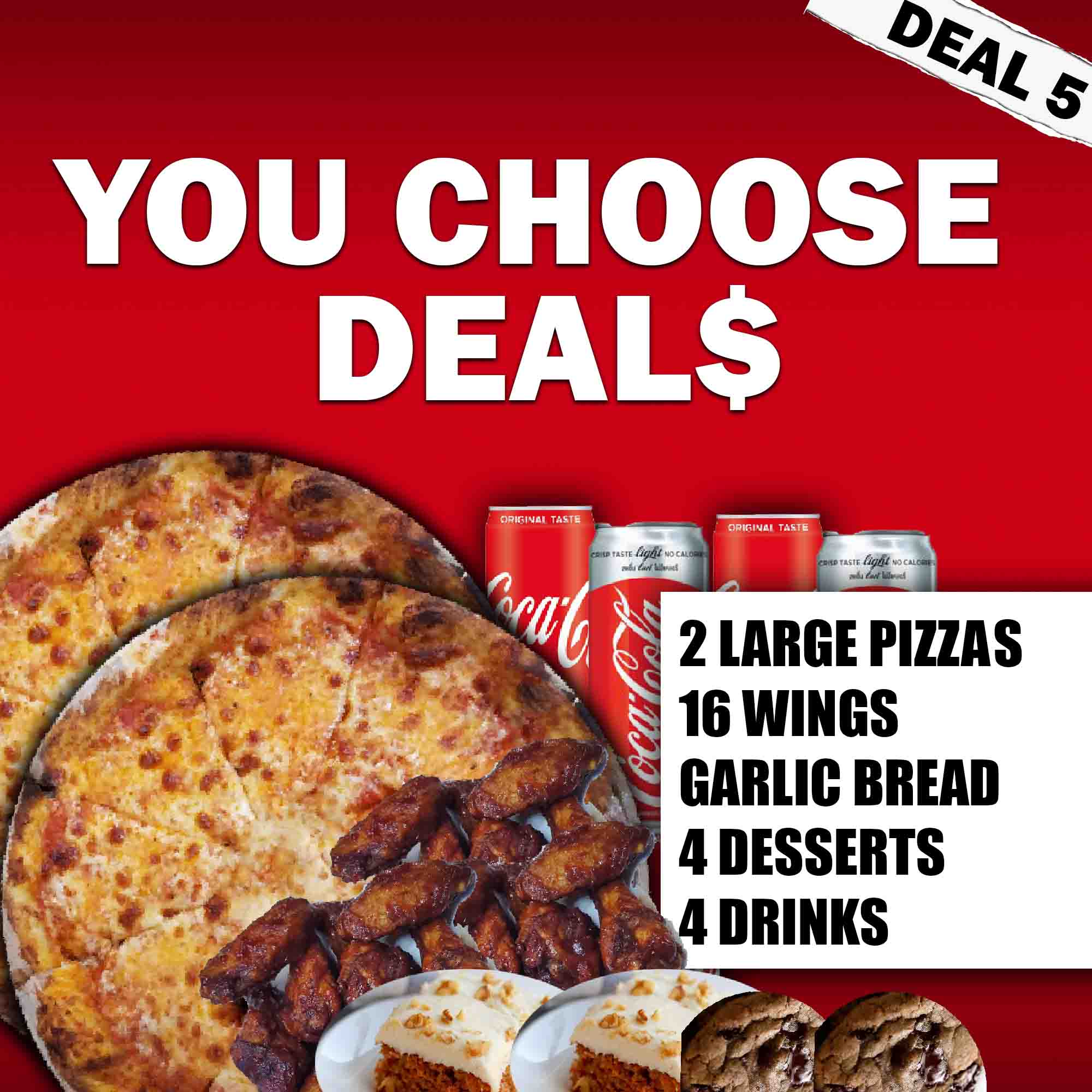 Combos | Jimmy's New York Pizza